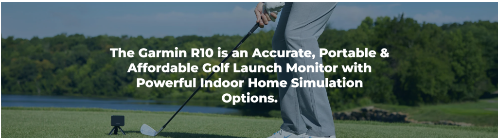 Garmin R10 Launch Monitor Review - Best Value