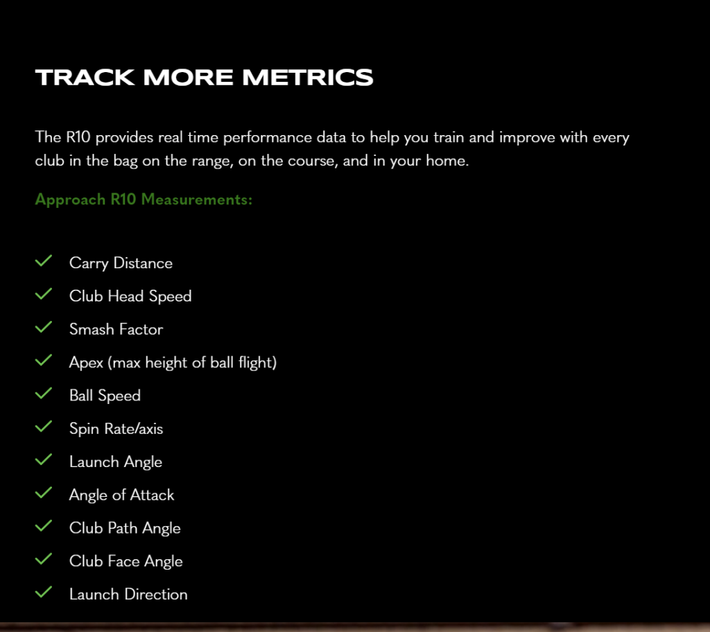 Garmin R10 Launch Monitor Review - Best Value